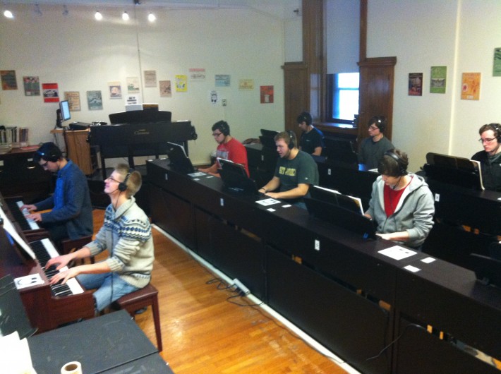 Piano Class Fun at Eastman – Class Piano