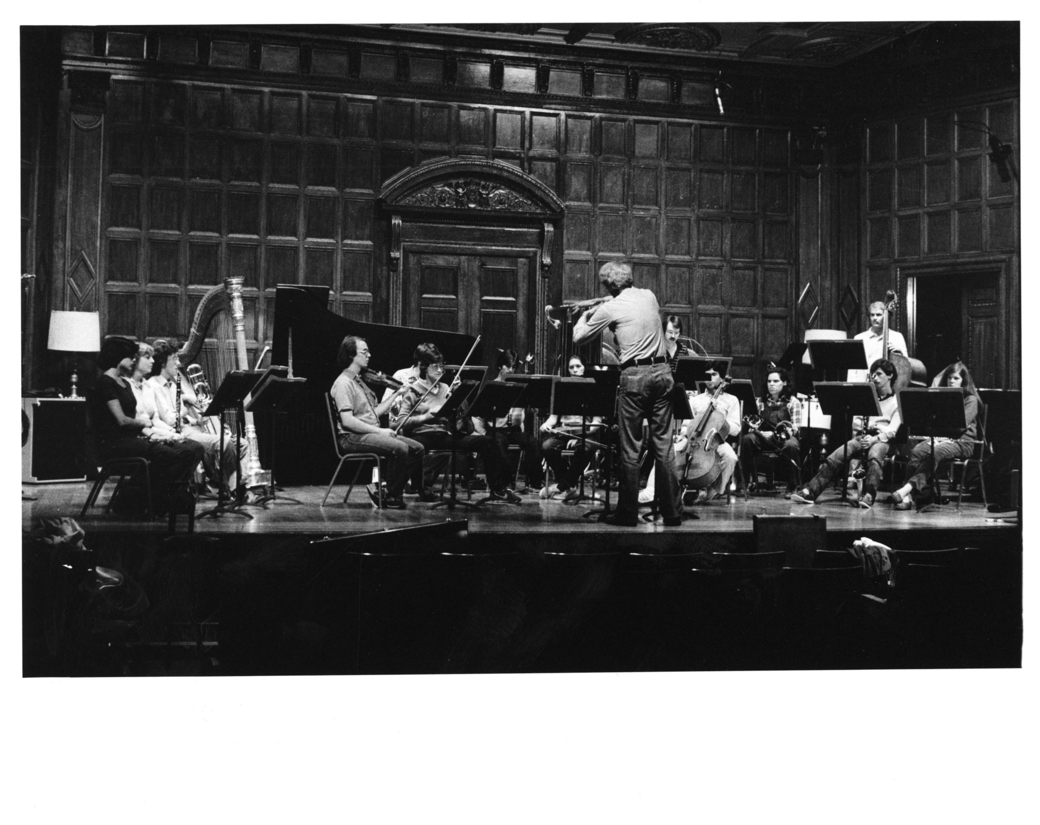 1983 ICMC, photo of concert in Kilbourn Hall – Sibley Music Library