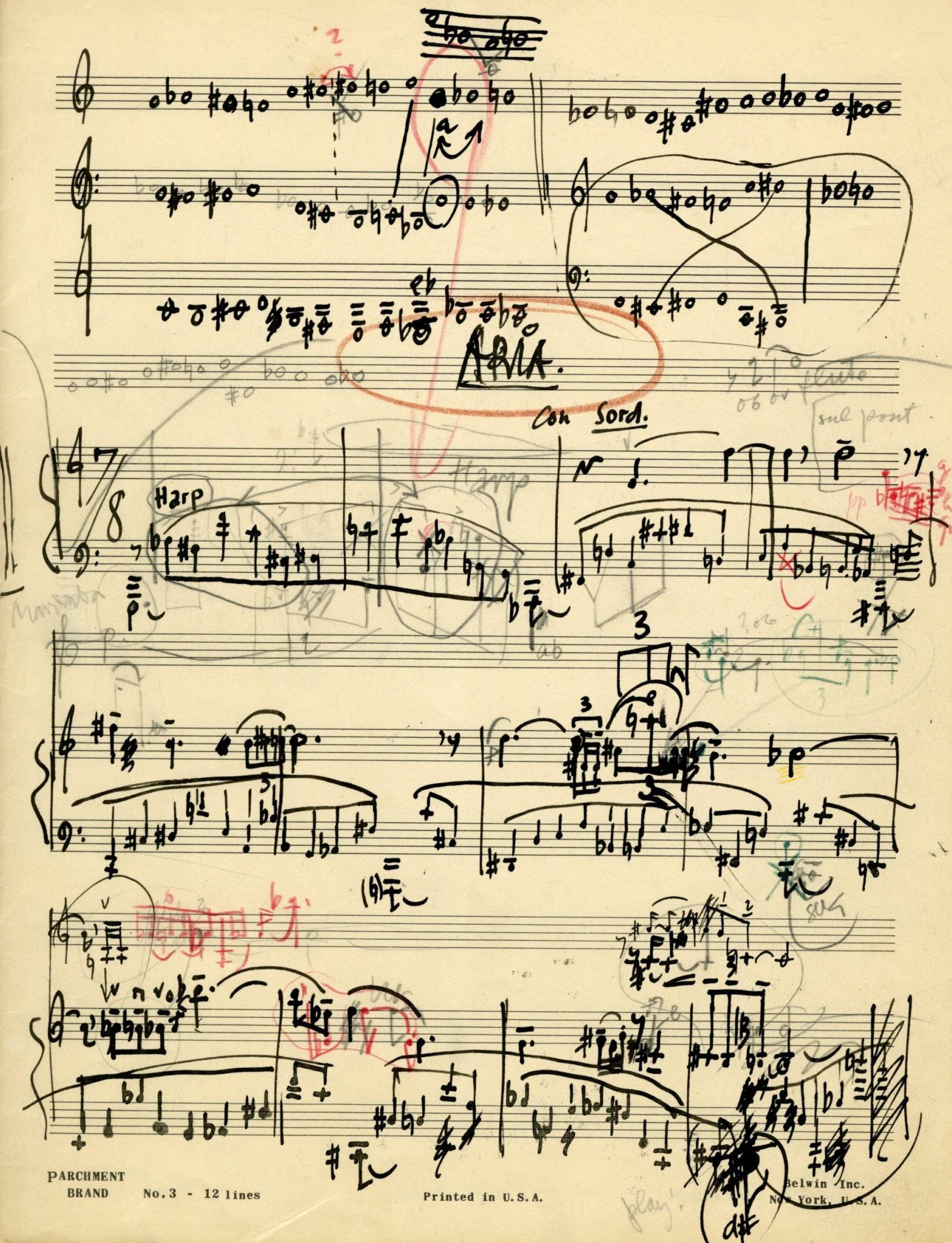 Karel Husa, Music for Prague 1968 – Sibley Music Library