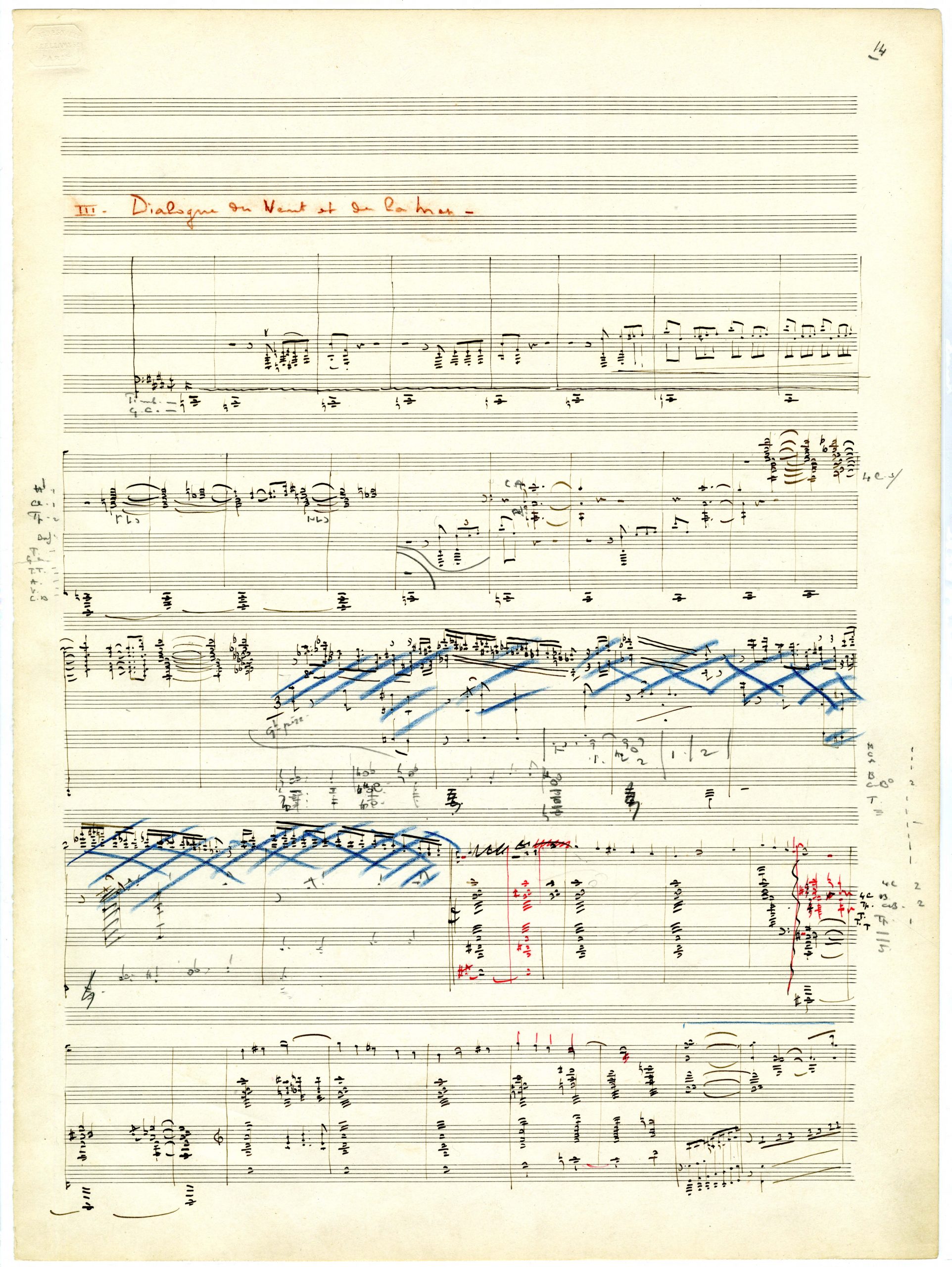 Claude Debussy, La Mer – Sibley Music Library