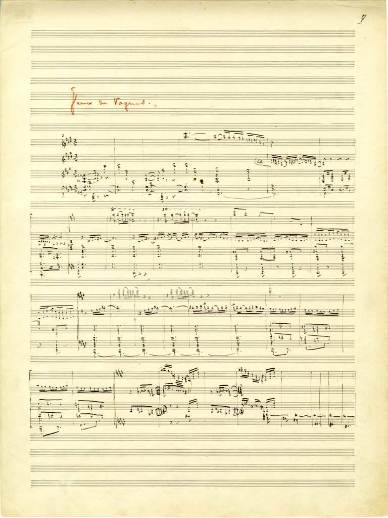 Claude Debussy, La Mer – Sibley Music Library