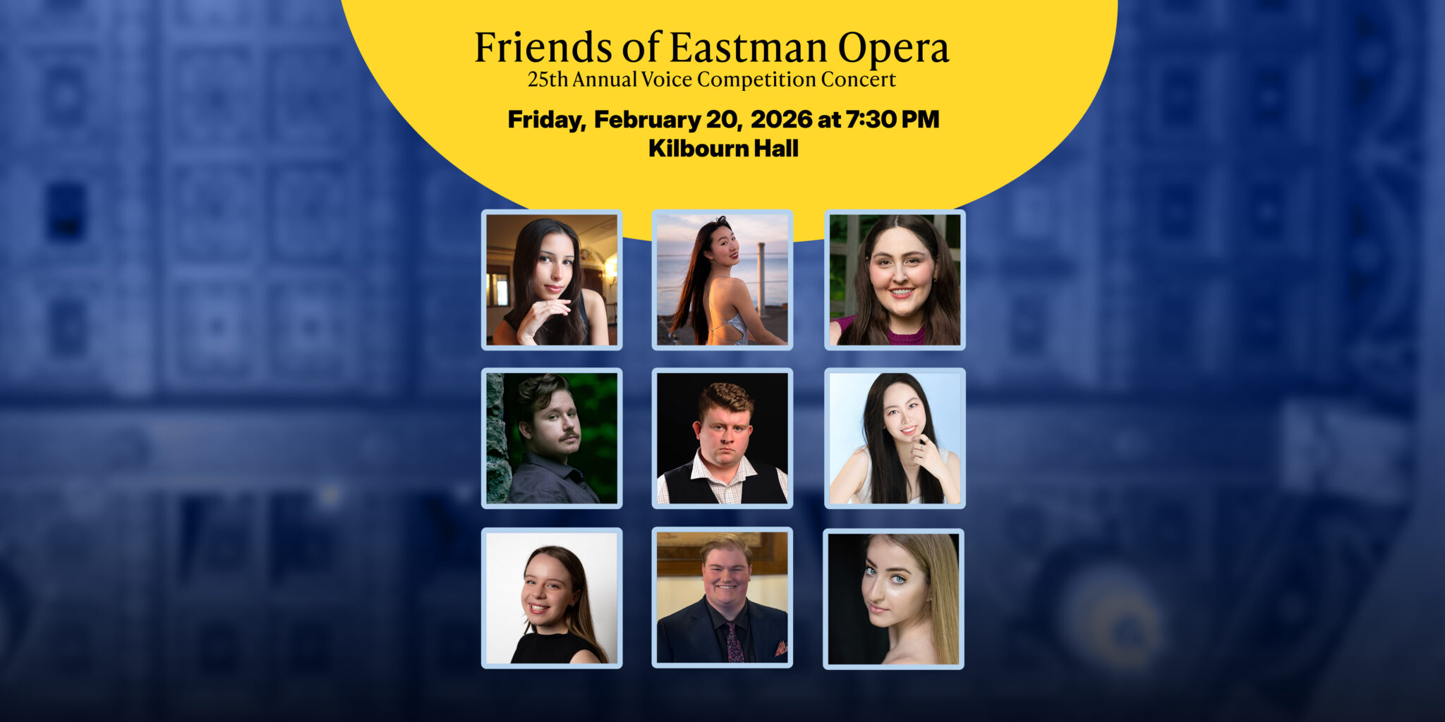 Friends of Eastman Opera Competition Finalists 2026 – Eastman School of ...
