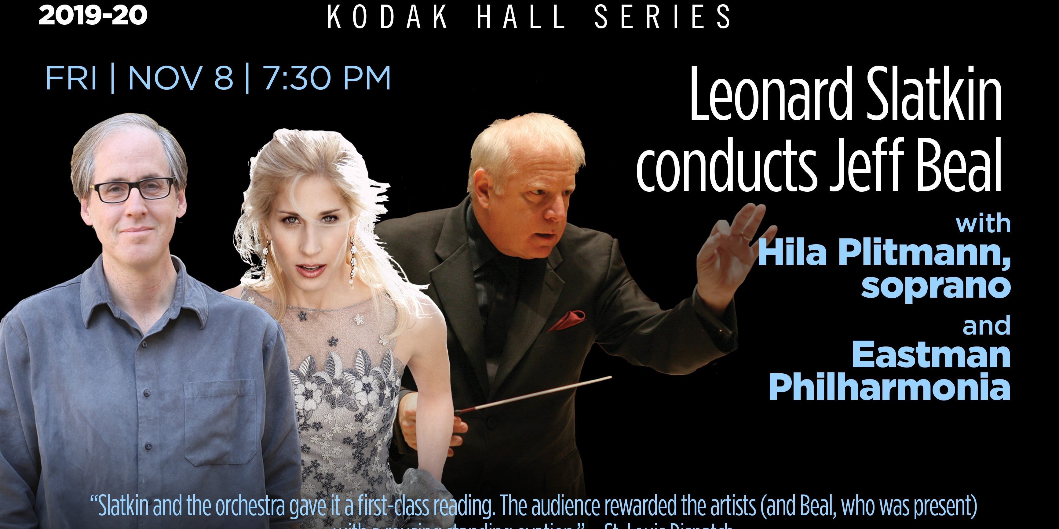 The Kodak Hall Concert Series Presents: Leonard Slatkin Conducts Jeff ...